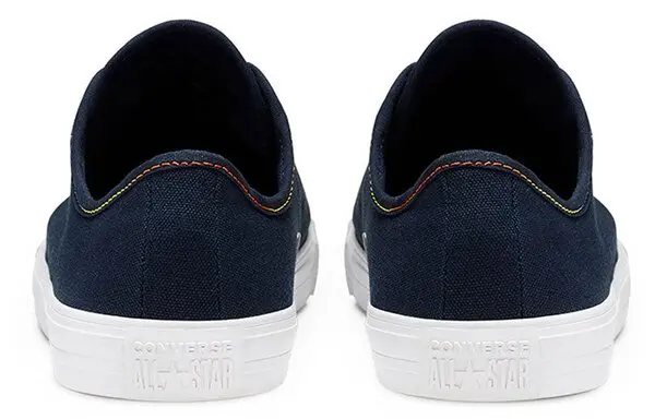 CONVERSE Chuck Taylor All Star Dainty Rainbow Low Top Sneakers - Blue/white