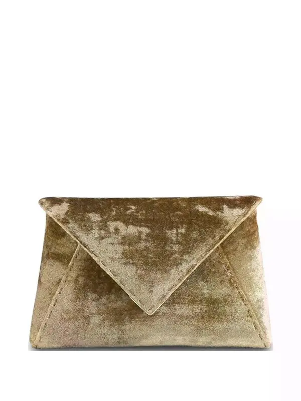 Tyler Ellis Small Lee Pouchet Clutch Bag - Brown