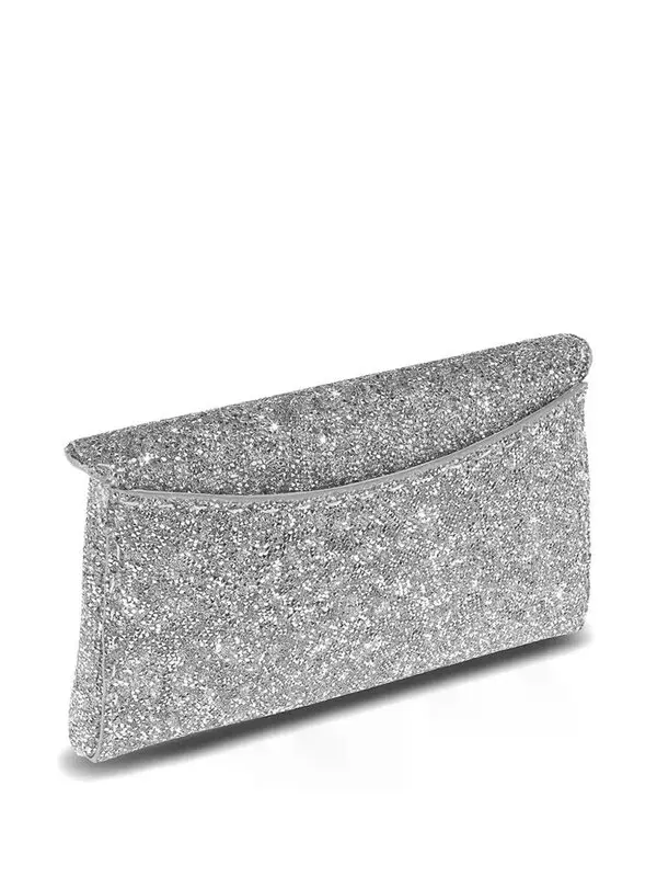 Tyler Ellis Small Lee Clutch Bag - Silver