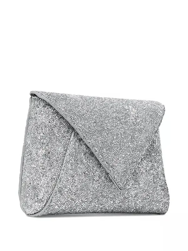 Tyler Ellis Small Lee Clutch Bag - Silver