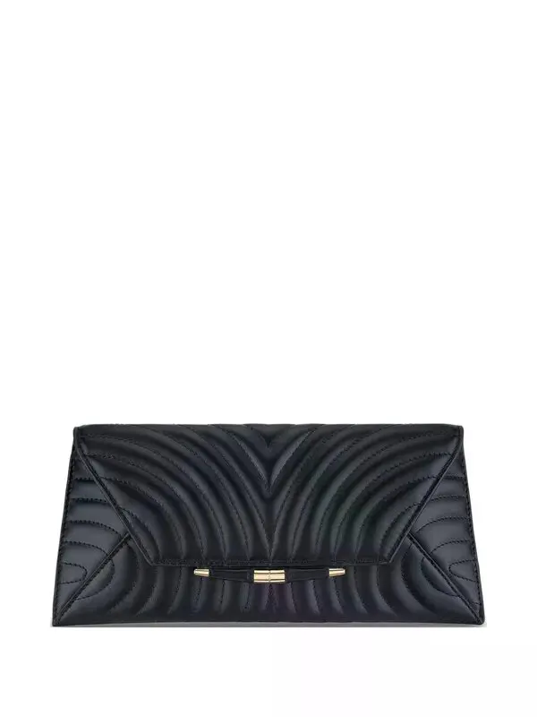 Tyler Ellis Aimee Quilted Leather Clutch Bag