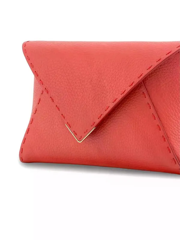 Tyler Ellis Small Lee Pouchet Leather Clutch Bag