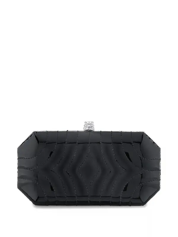 Tyler Ellis Small Perry Quilted-design Clutch Bag - Black