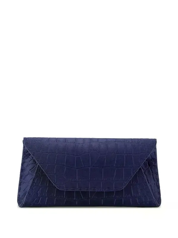 Tyler Ellis Eloise Crocodile-effect Clutch Bag
