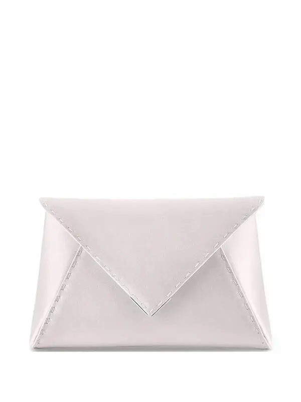 Tyler Ellis Small Pouchet Clutch Bag - Pink