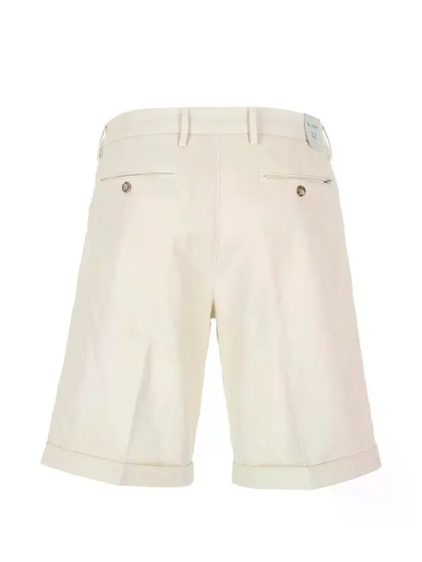 RE-HASH Pleated Turn-up Shorts