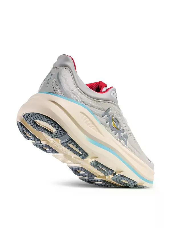 HOKA® Bondi Lace-up Sneakers - Grey