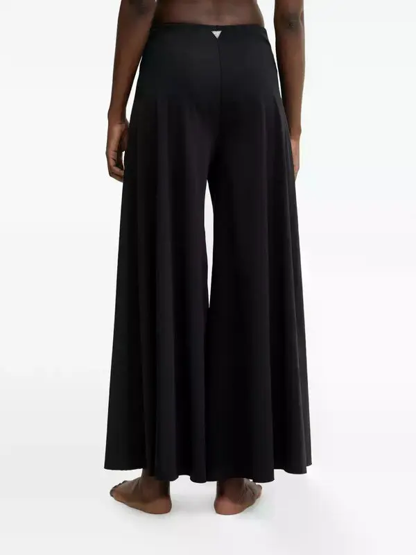 Guess Gaia Logo-patch Palazzo Pants