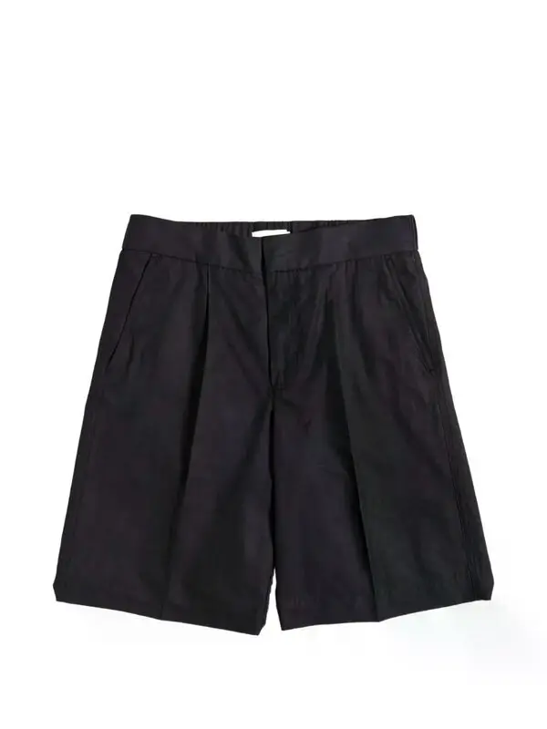 CIARAN Pleated Shorts With Pressed Crease