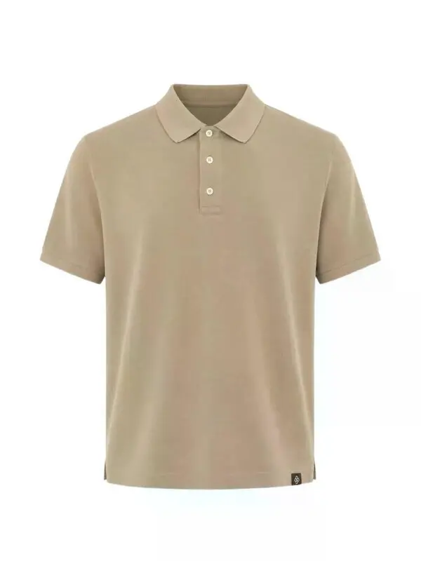 GRAN SASSO Short-sleeve Polo Shirt - Neutrals