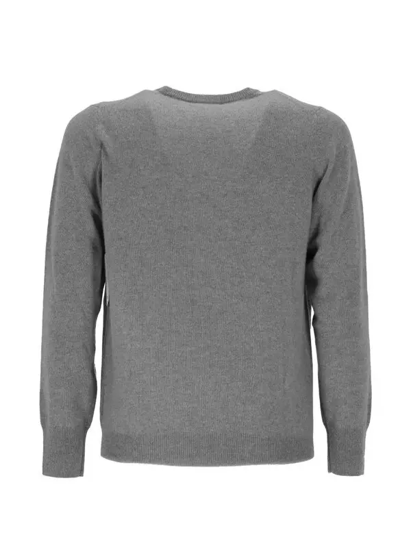 Soft Goat Knitted Crew Neck Sweater