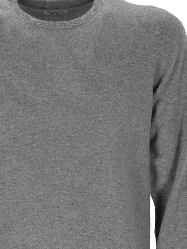 Soft Goat Knitted Crew Neck Sweater