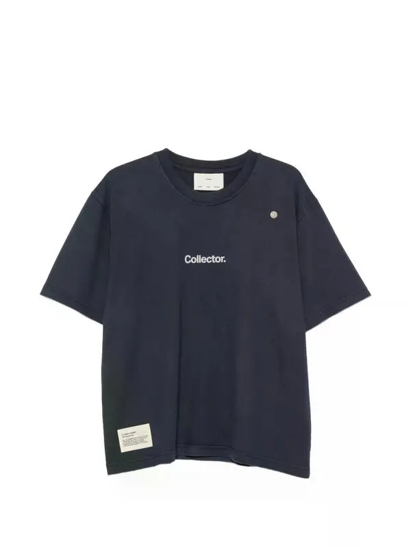 SONG FOR THE MUTE X Birkenstock Logo-print Crew-neck T-shirt - Blue