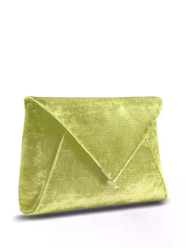 Tyler Ellis Lee Pouchet Clutch Bag - Green