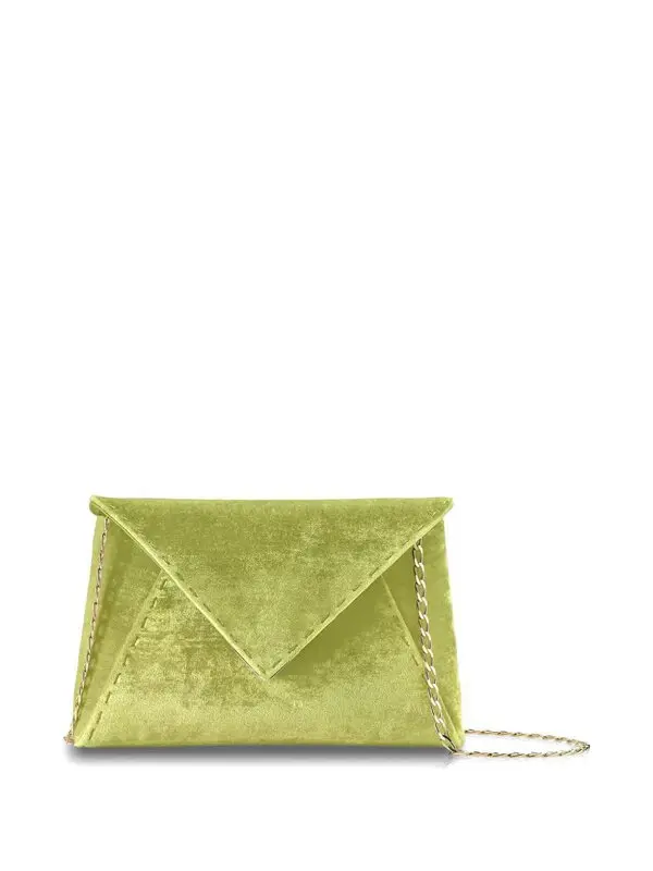 Tyler Ellis Lee Pouchet Clutch Bag - Green