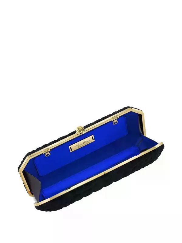Tyler Ellis Large Perry Clutch Bag - Black