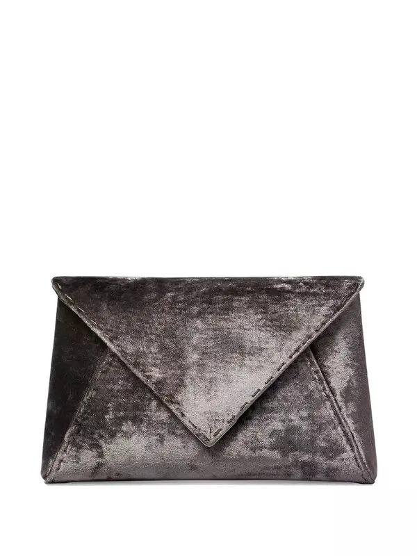 Tyler Ellis Small Lee Pouchet Clutch Bag - Grey