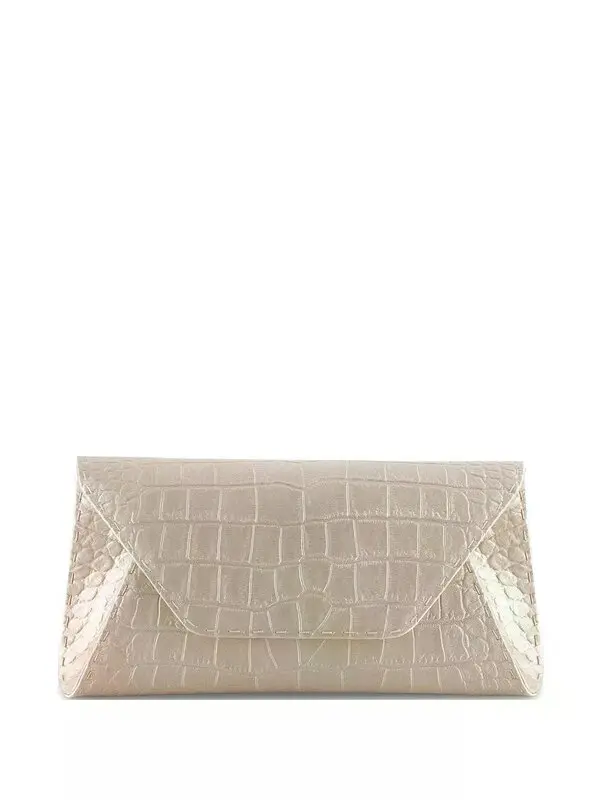 Tyler Ellis Eloise Small Clutch Bag - Neutrals