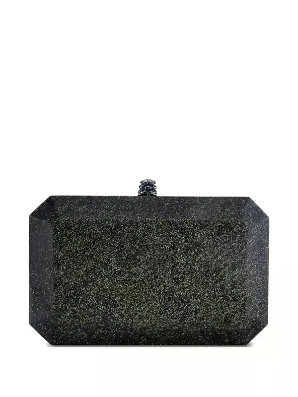 Tyler Ellis Medium Perry Glitter Clutch Bag