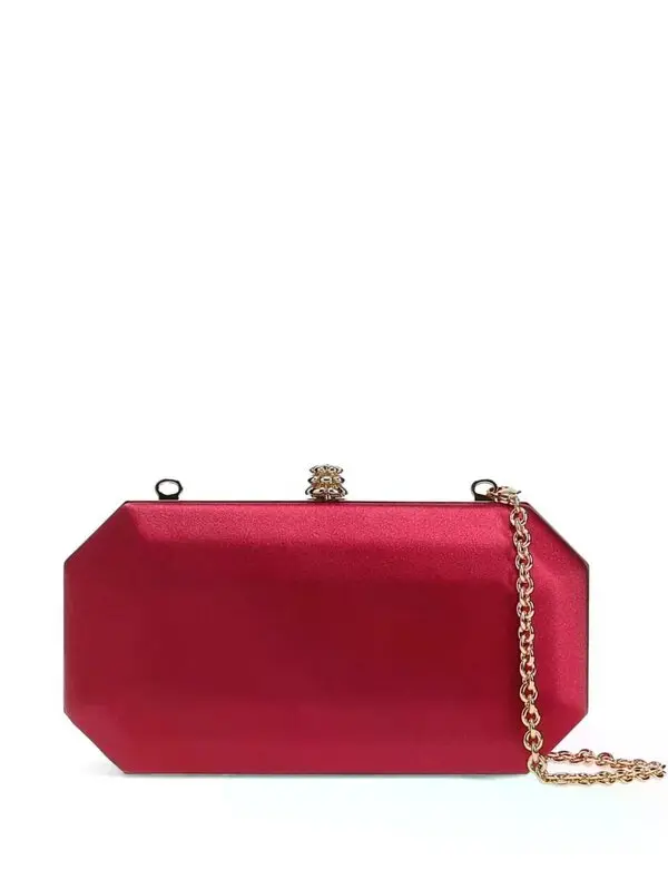 Tyler Ellis Small Perry Clutch Bag - Red