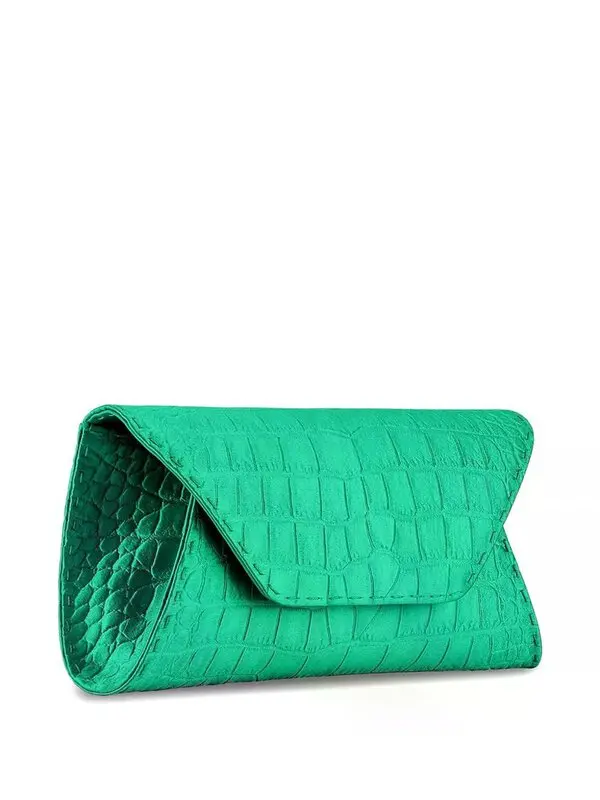 Tyler Ellis Small Eloise Clutch Bag - Green