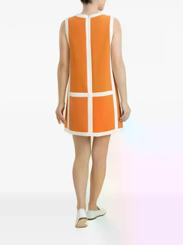 Alexis Estara Geometric-pattern Mini Dress