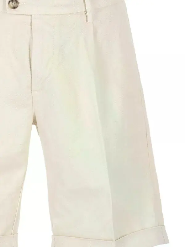 RE-HASH Pleated Turn-up Shorts