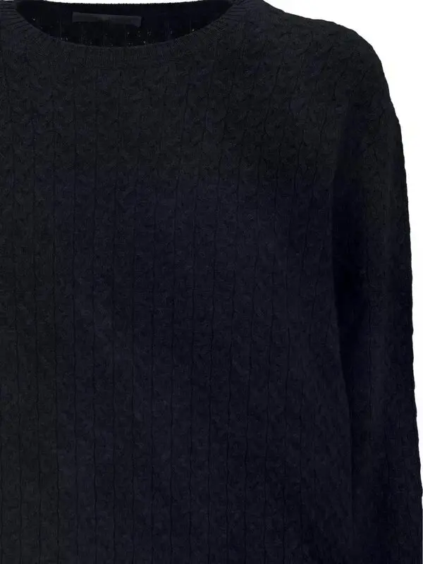 OLIVER LATTUGHI Cable Knit Sweater