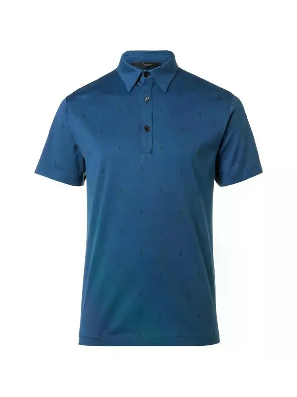 BILLIONAIRE Trey Logo-print Polo Shirt
