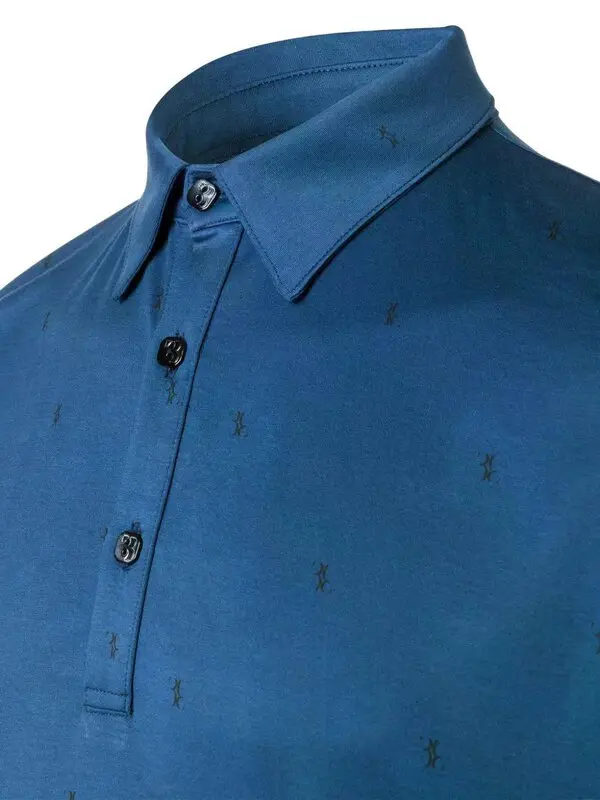 BILLIONAIRE Trey Logo-print Polo Shirt
