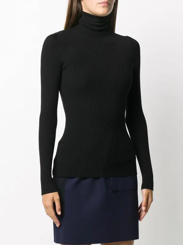 Wolford Virgin Wool Roll Neck Sweater