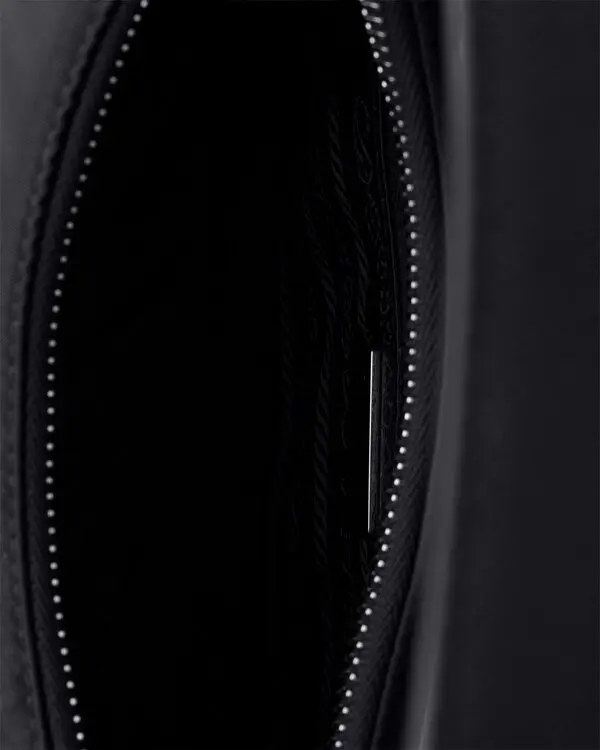 Prada Re-nylon And Saffiano Mini Bag - Black