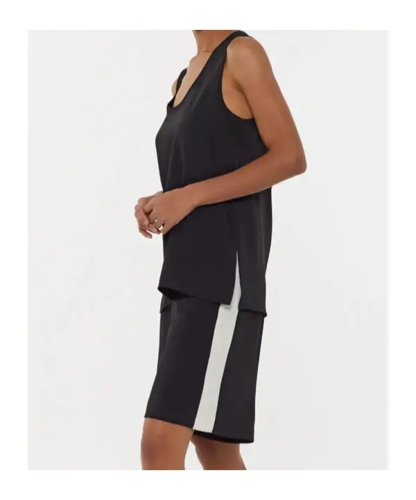 P.a.r.o.s.h Straight Shorts With Contrast Piping
