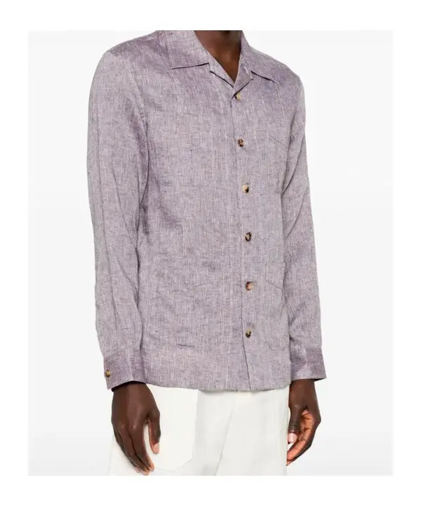 Brunello Cucinelli Pocket Button Shirt - Gray
