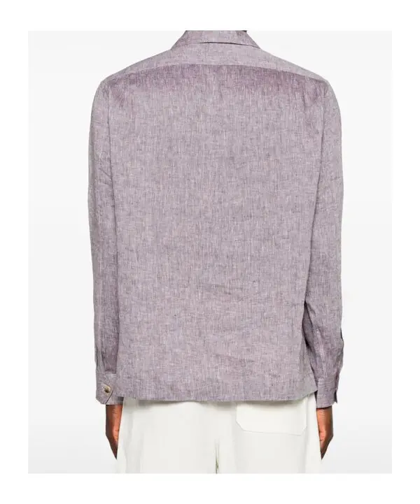 Brunello Cucinelli Pocket Button Shirt - Gray