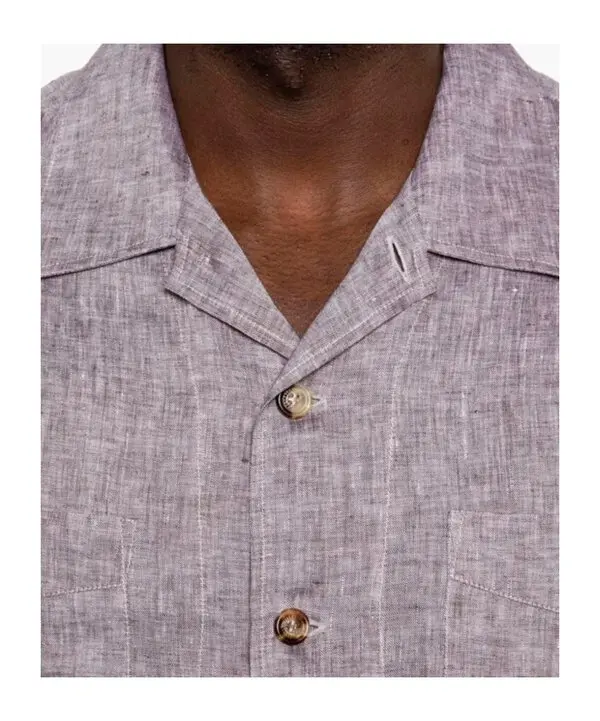Brunello Cucinelli Pocket Button Shirt - Gray