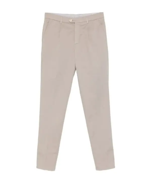 Brunello Cucinelli Pleated Trousers - Nude