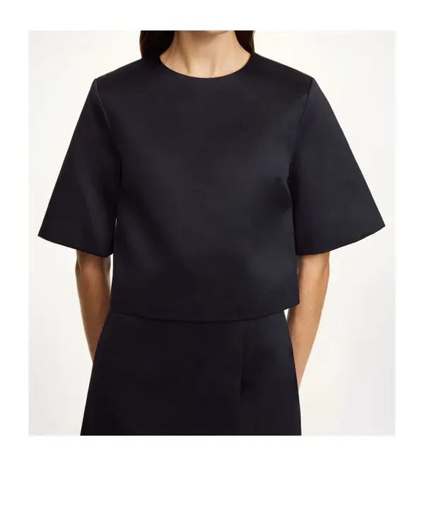 BY MALENE BIRGER Short-sleeve Crewneck Top