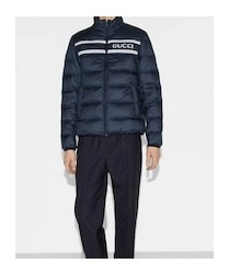 Gucci Logo Detailed Zip-up Padded Jacket
