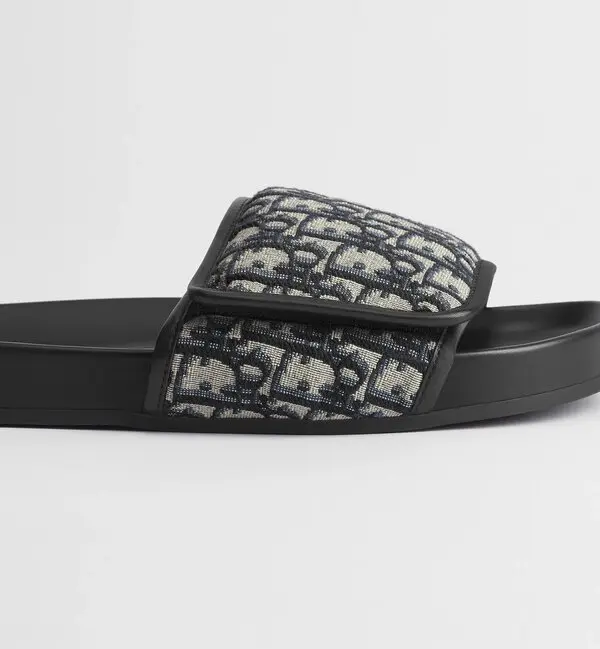 Dior Monogram Strap Slides