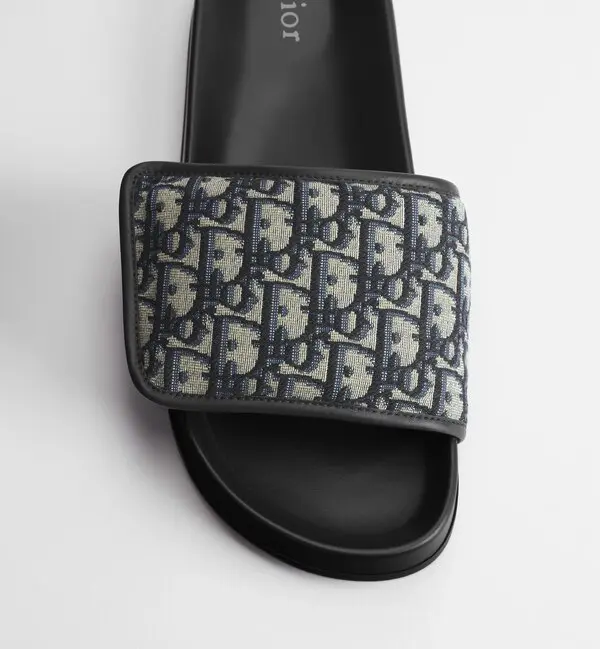 Dior Monogram Strap Slides