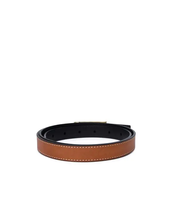 Polo Ralph Lauren Leather Belt With Buckle Clasp