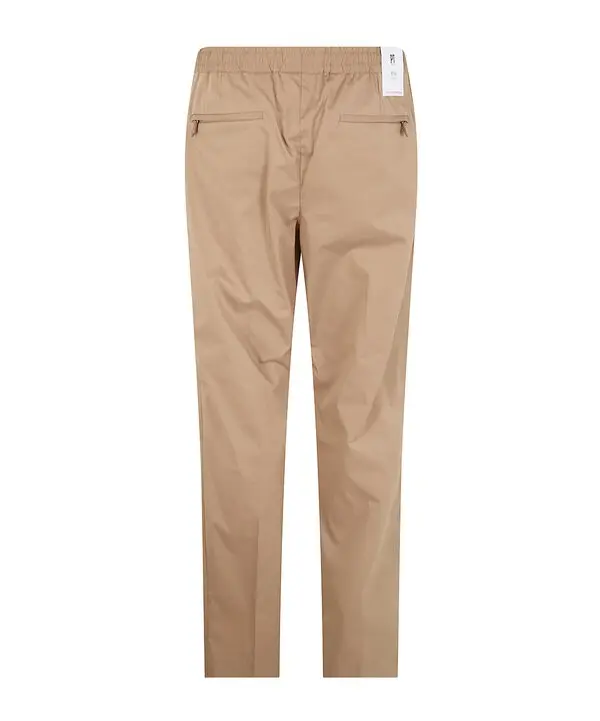 PT TORINO Pleated Drawstring Trousers