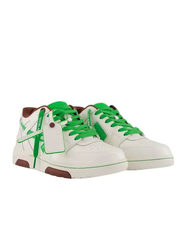 Off-White Lace-up Sneakers With Signature Arrow Motif