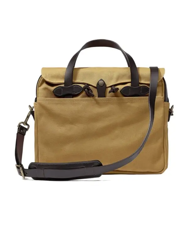 Filson Compact Briefcase Bag - Brown