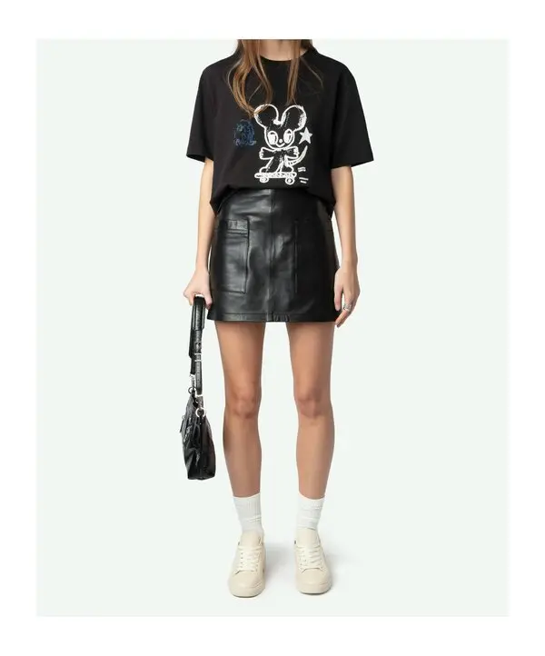 Zadig&Voltaire Round Toe Lace Up Sneakers