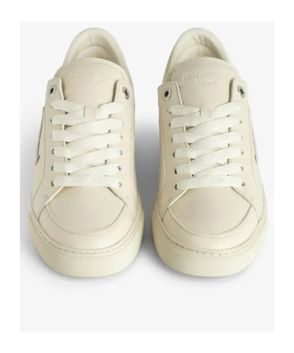 Zadig&Voltaire Round Toe Lace Up Sneakers