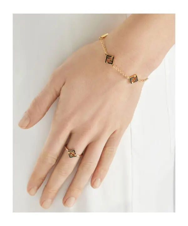 Fendi Forever Bracelet With Ff Motif