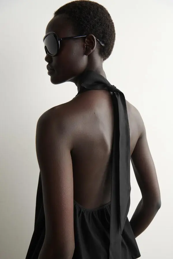 Cos Open-back Halterneck Top