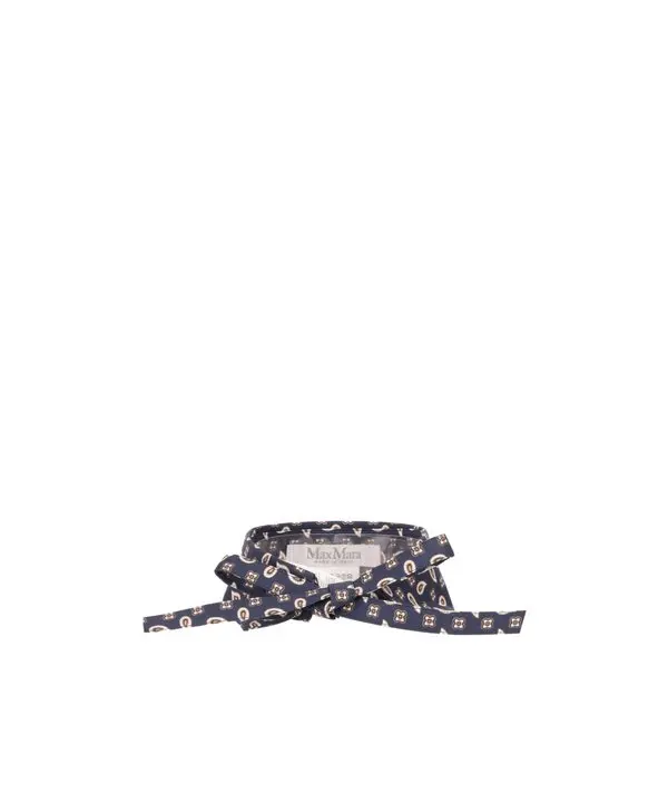 Max Mara Printed Silk Collar - Multicolor
